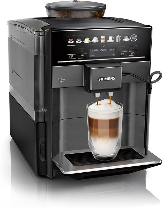 Siemens EQ.6 plus s100 zwart espressomachine kopen? | Kieskeurig.be ...