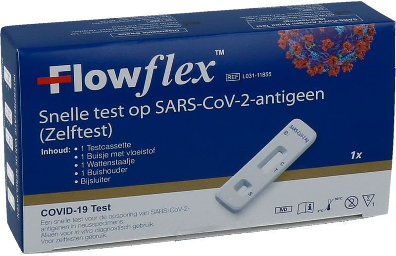 ACON Acon Biotech Flowflex SARS-CoV-2 Antigeen Snel Test medisch ... ACON Acon Biotech Flowflex SARS-CoV-2 Antigeen Snel Test medisch ...