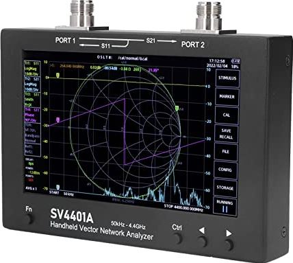 SWOQ VNA Antenne Analyzer, Capacitive Touch Vector Network Analyzer ...