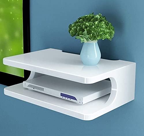 XU FENG Zwevende plank Wandmontage Beugel TV Box Set-top Box Modem ...